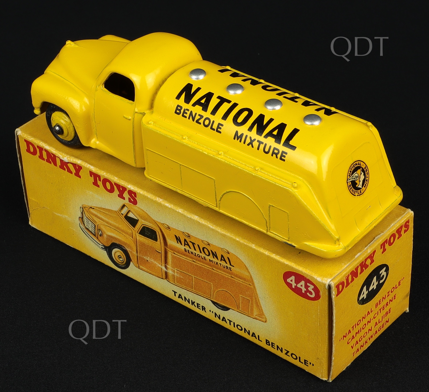 Dinky Toys 443 National Benzole Tanker - QDT
