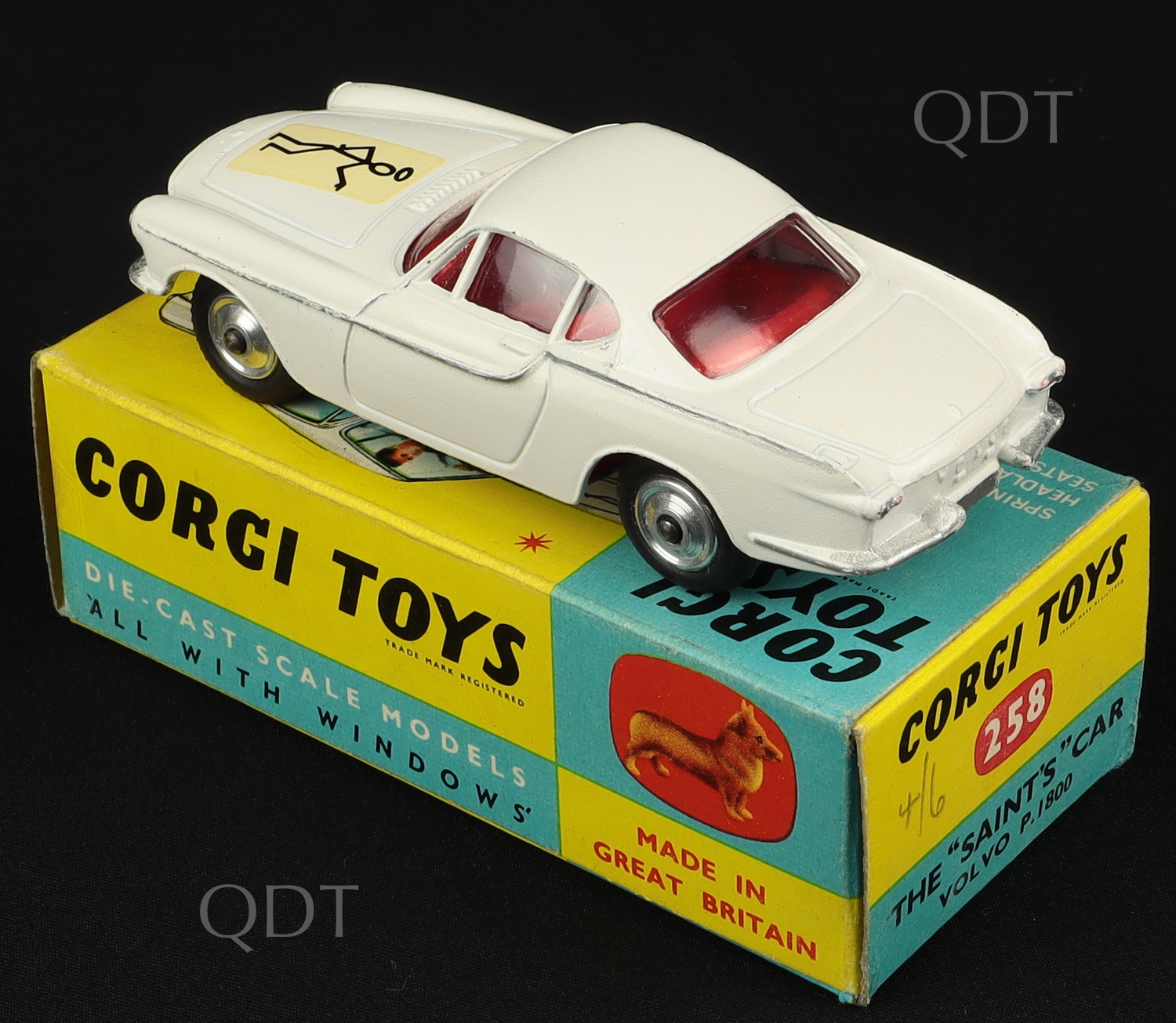 Corgi Toys 258 The Saint's Volvo - QDT