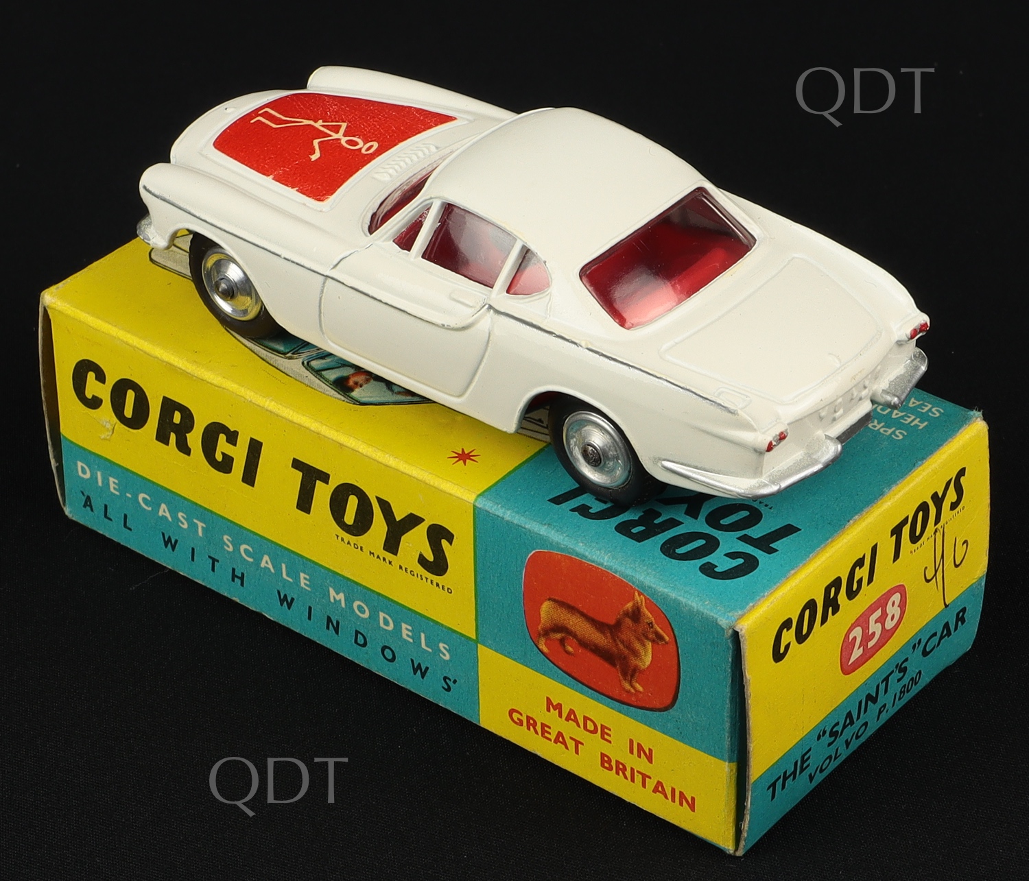Corgi Toys 258 The Saint's Volvo - QDT