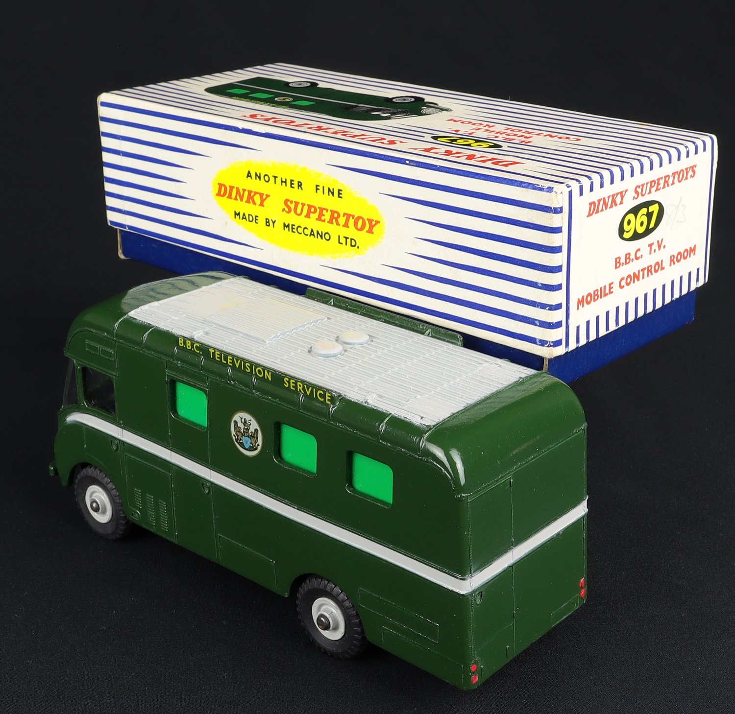 Dinky Toys 967 BBC TV Mobile Control - QDT