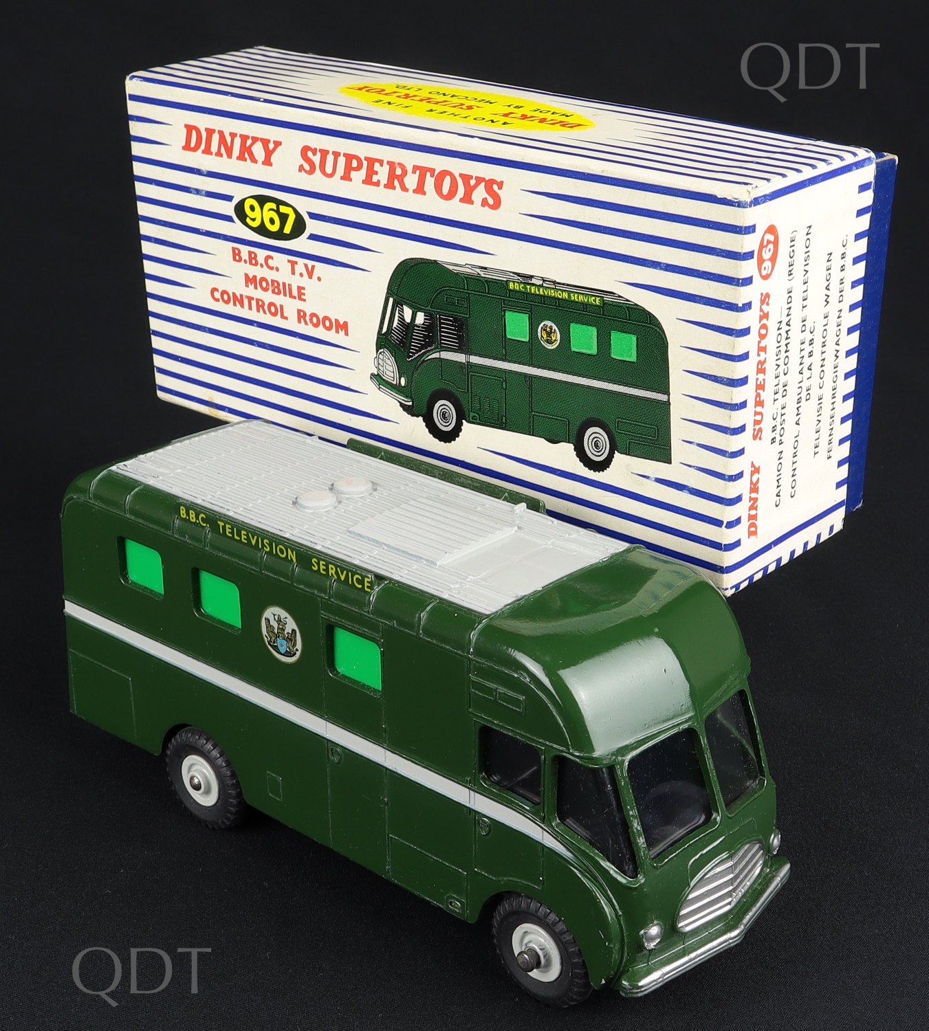 Dinky Toys 967 BBC TV Mobile Control - QDT
