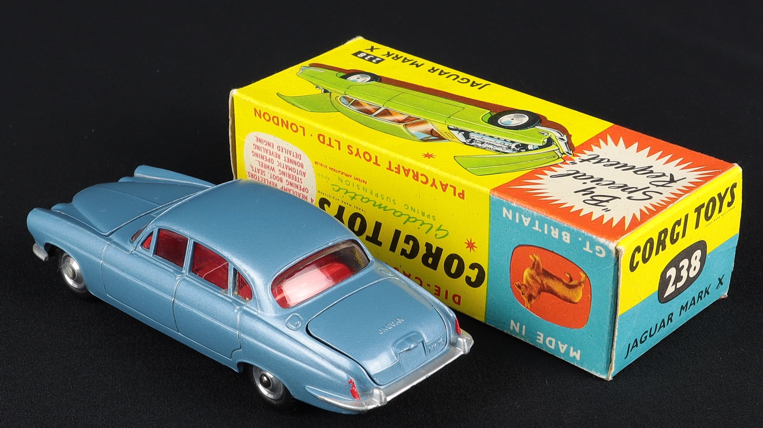 Corgi Toys 238 Jaguar Mark X - QDT
