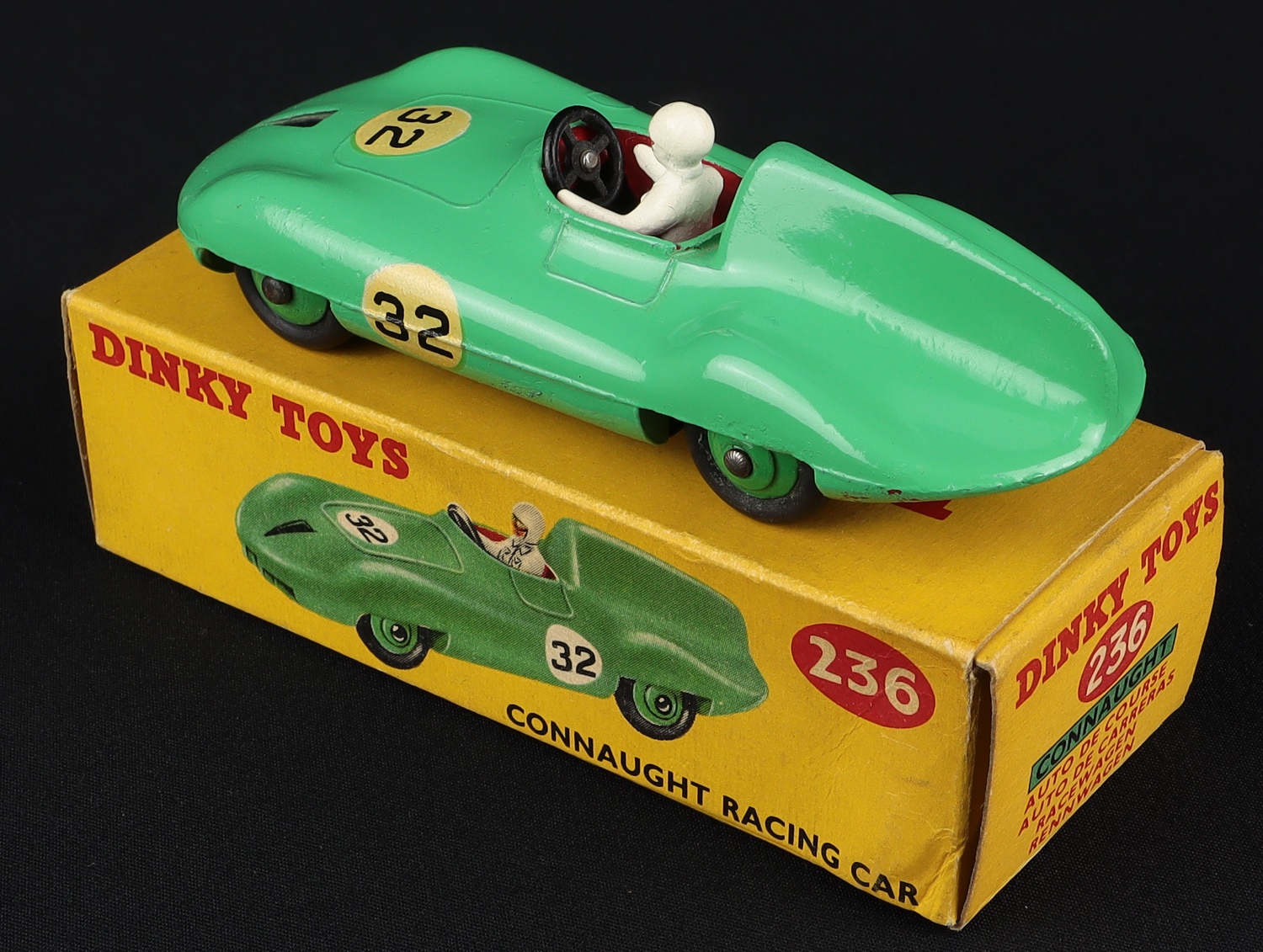 Dinky Toys 236 Connaught Racing Car - QDT