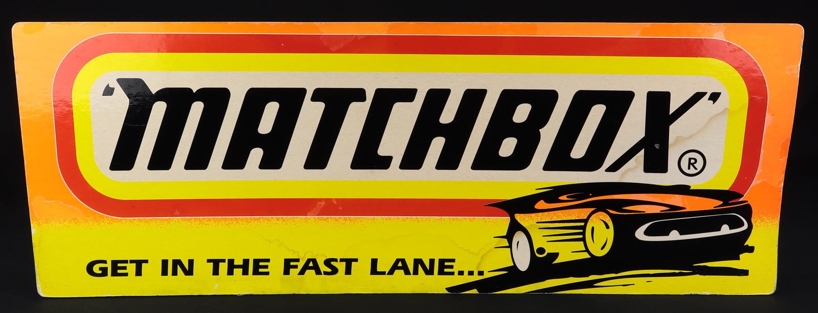 Matchbox Display Card Sign - QDT