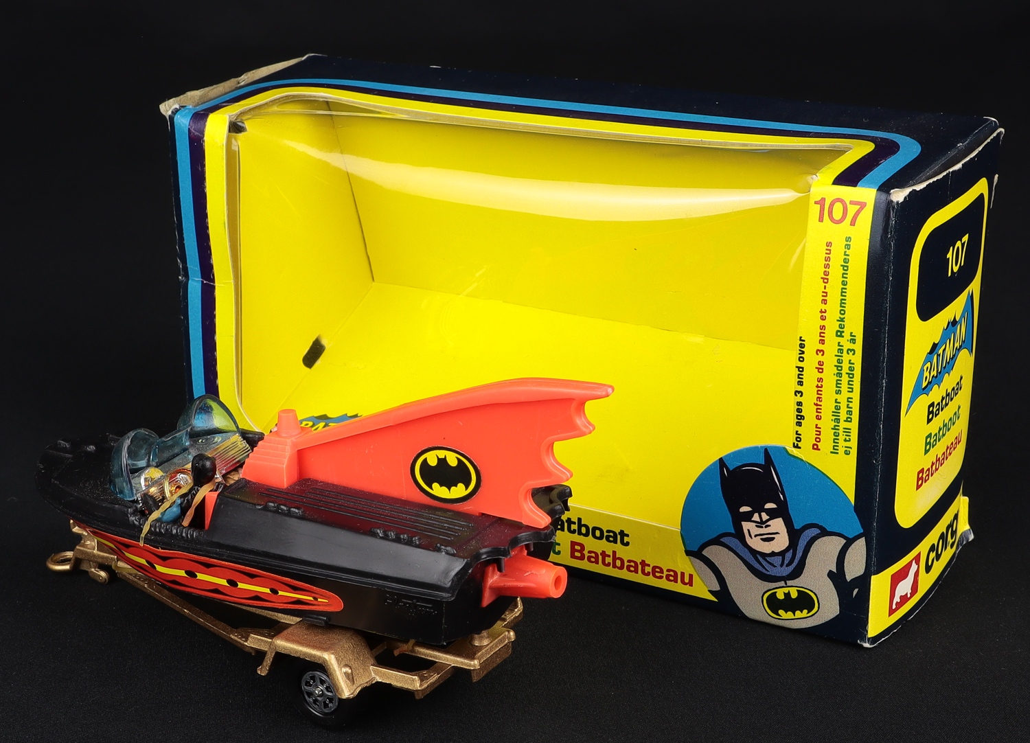 Corgi Toys 107 Batboat - QDT