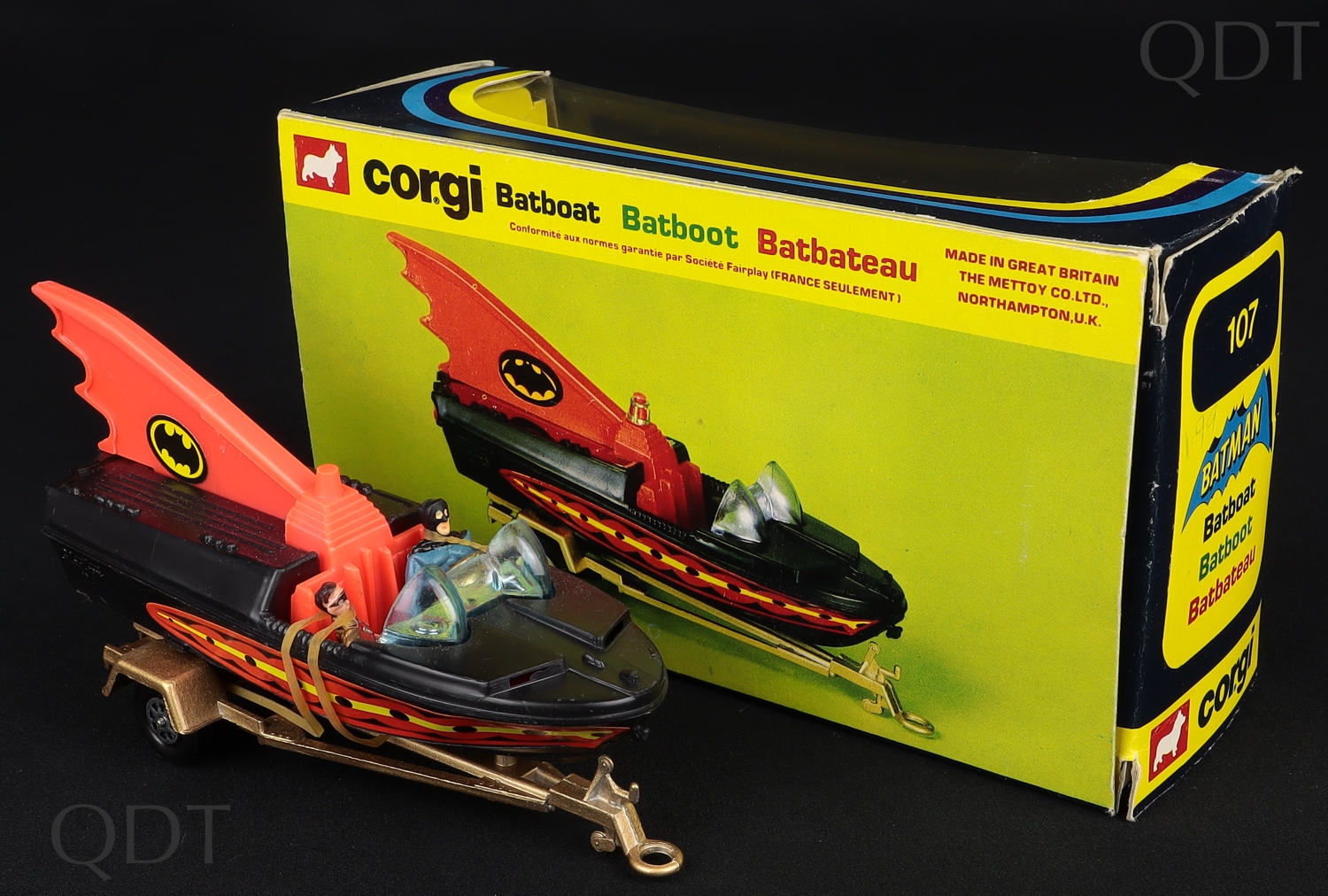 Corgi Toys 107 Batboat - QDT