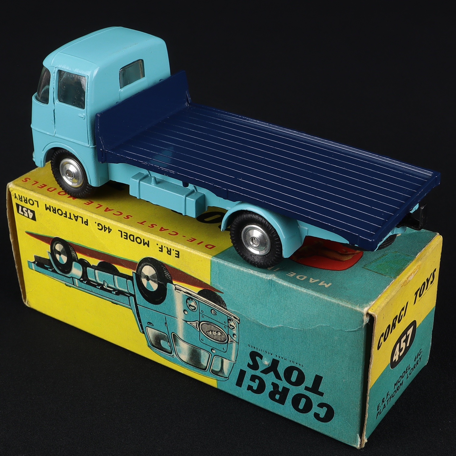 Corgi Toys 457 E.R.F. Model 44G Platform Lorry - QDT