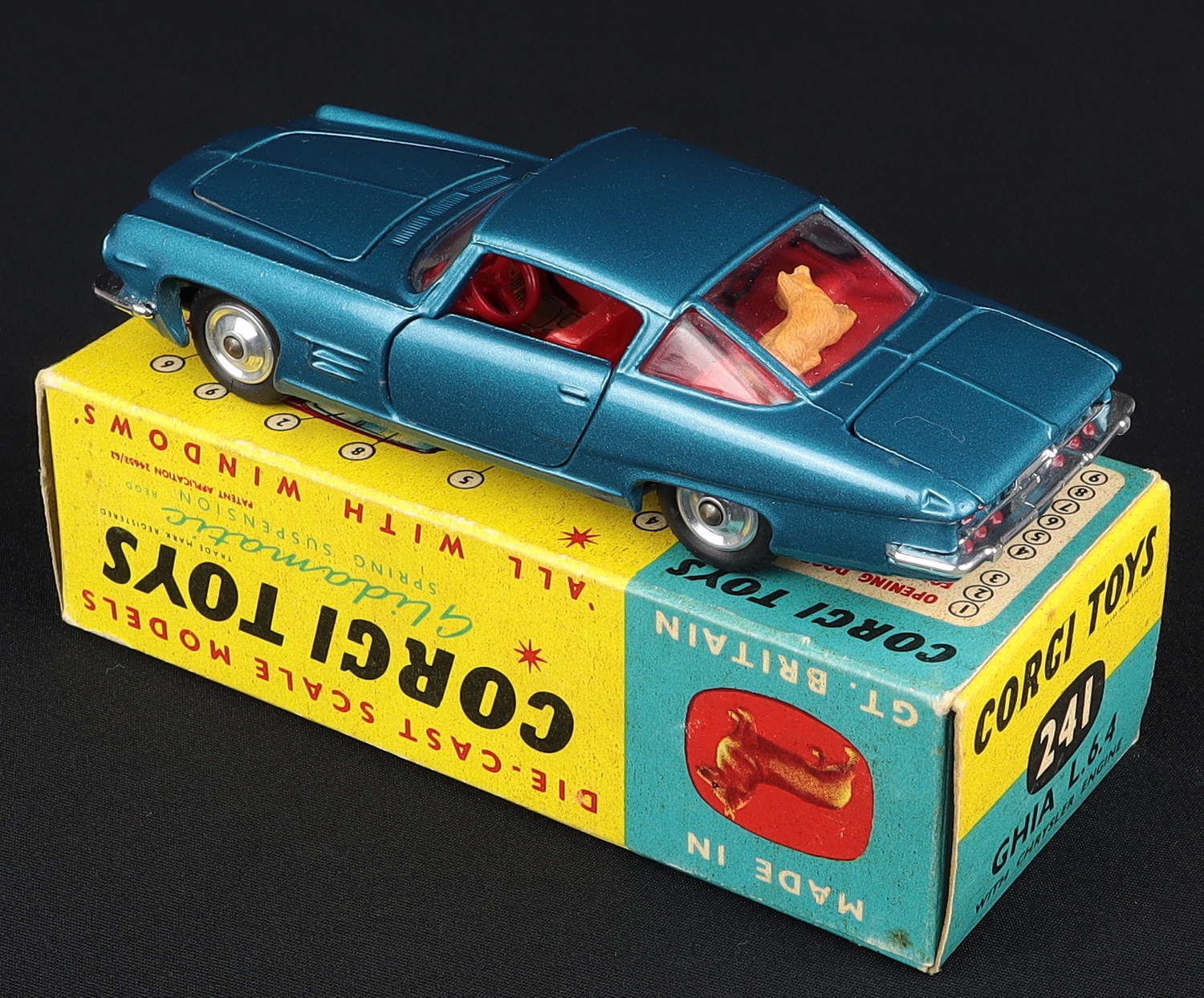 Corgi Toys 241 Ghia L6.4 - QDT