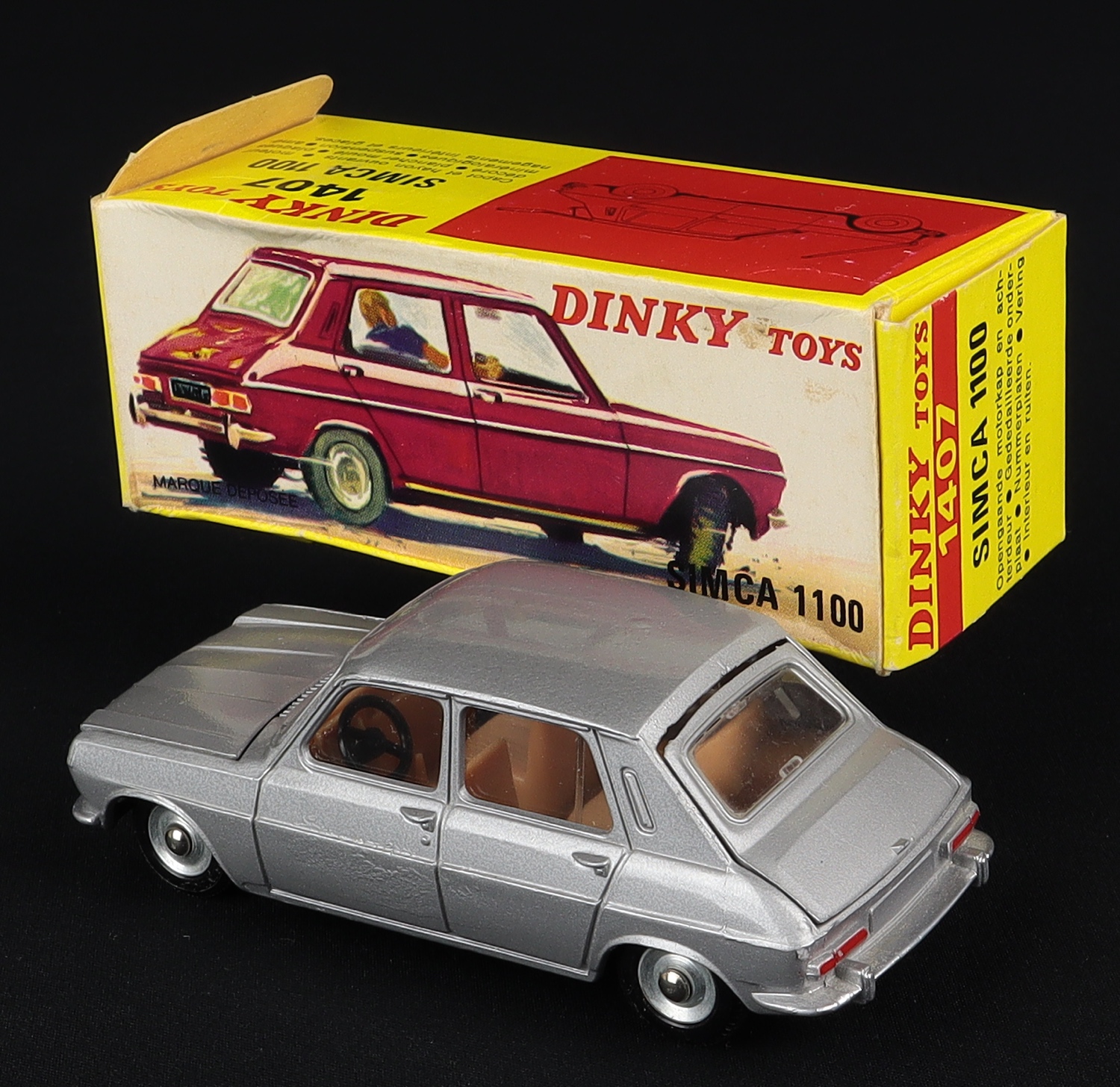 French Dinky Toys 1407 Simca 1100 - QDT