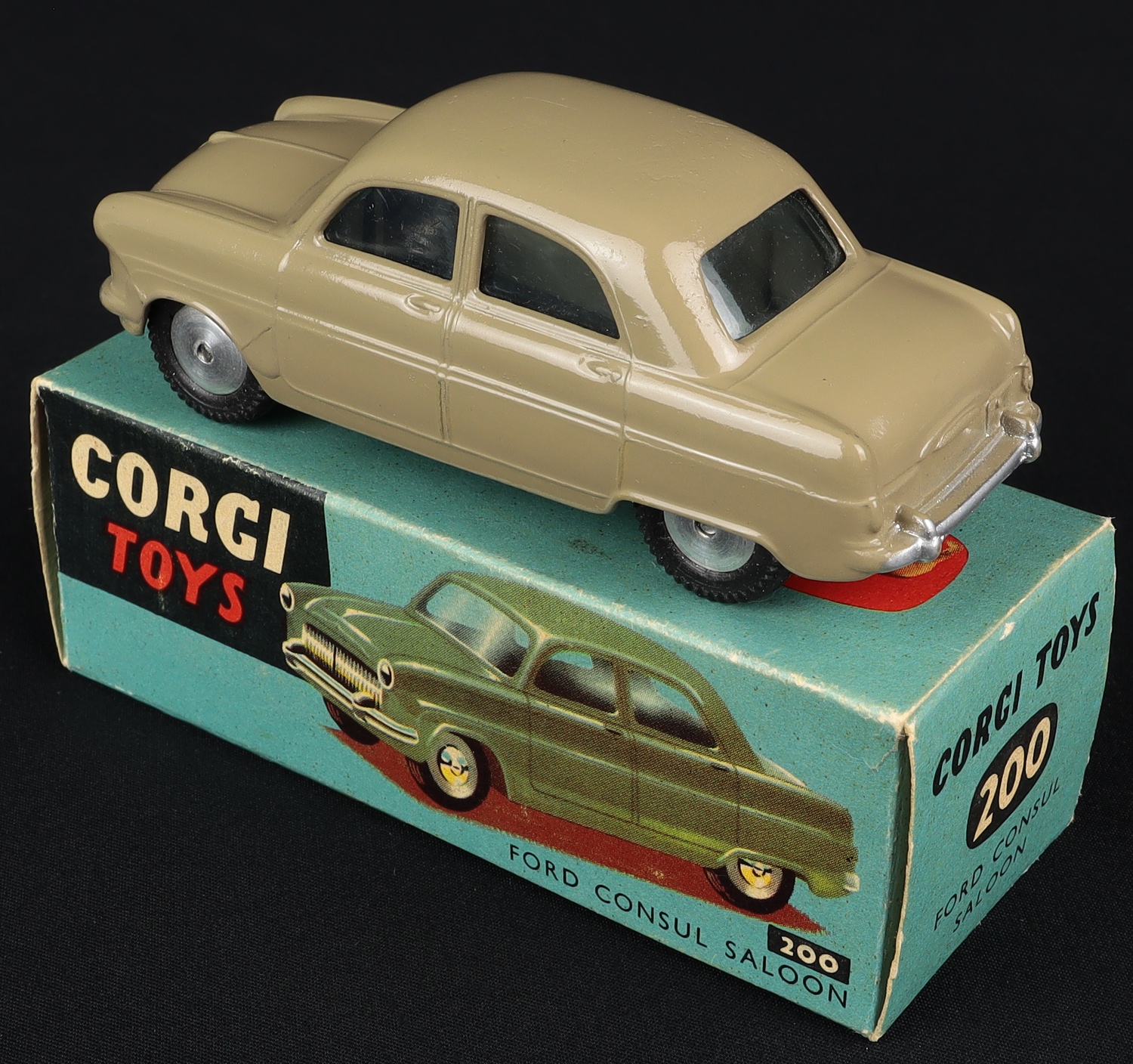 Corgi Toys 200 Ford Consul Saloon - QDT