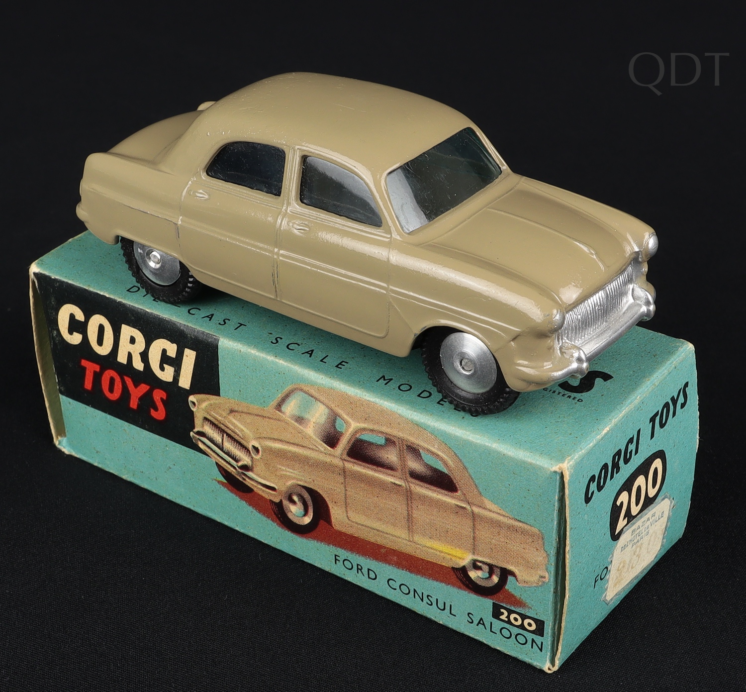 Corgi Toys 200 Ford Consul Saloon - QDT