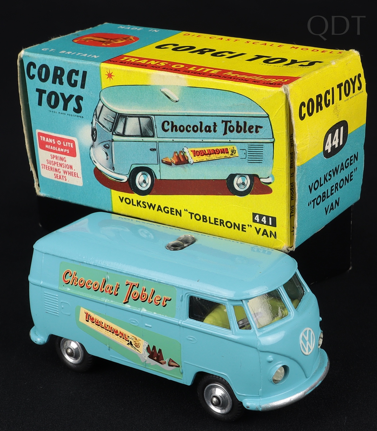 Corgi Toys 441 Volkswagen 'Toblerone' Van - QDT