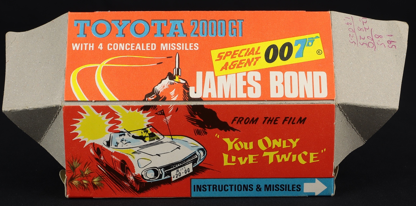 Corgi Toys 336 James Bond's Toyota 2000 GT - QDT