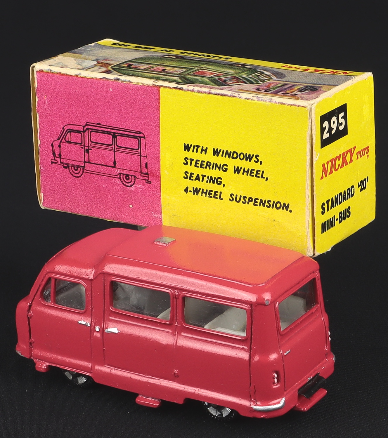 Nicky Toys (Dinky) 295 Standard 20 Mini-Bus - QDT