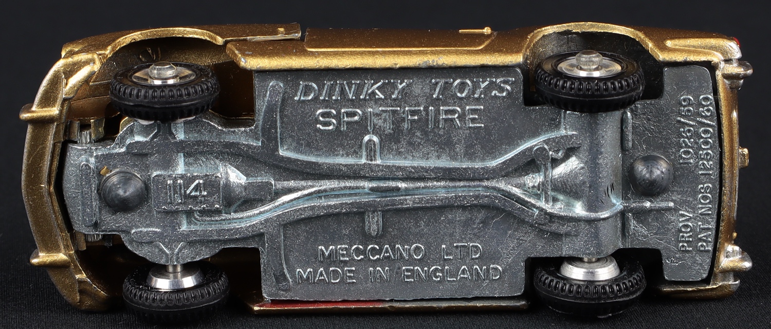 Dinky Toys 114 Triumph Spitfire - QDT