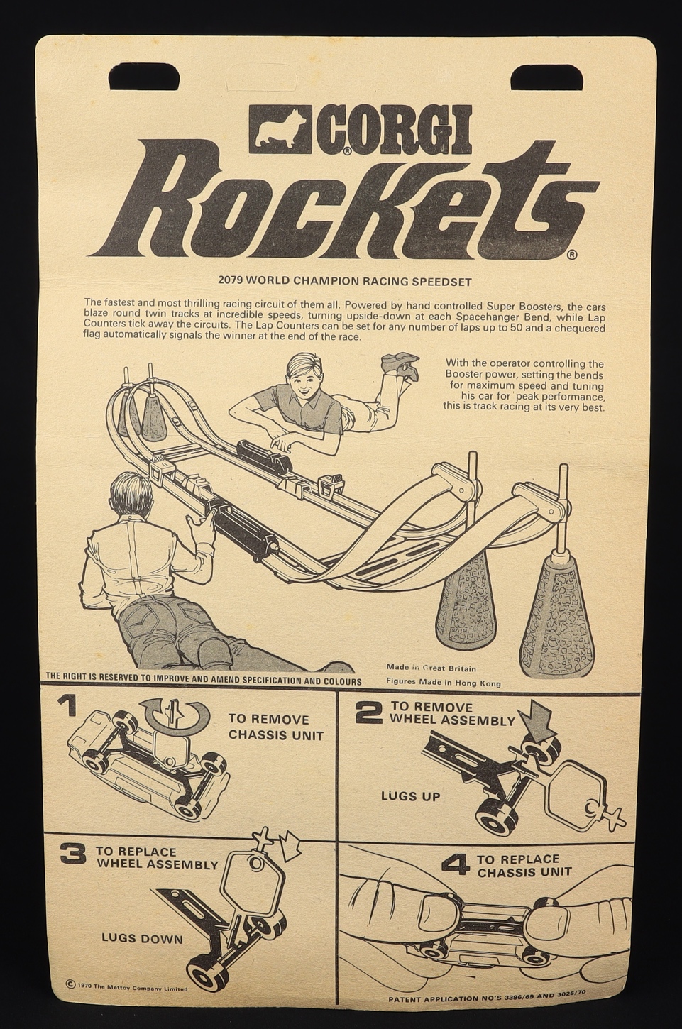 Corgi Rockets 977 Super Stock Set 3 - QDT