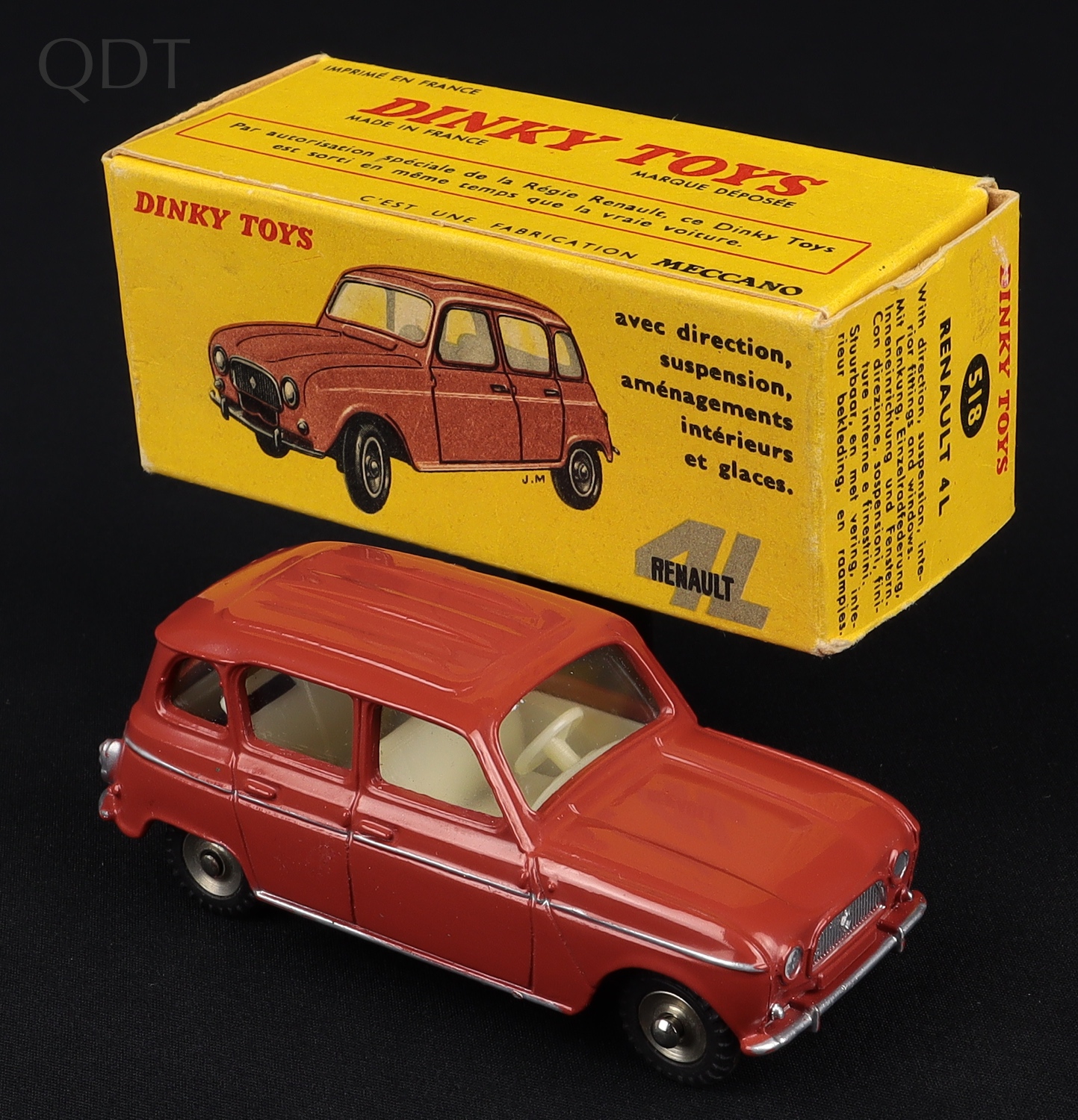 French Dinky Toys 518 Renault 4L - QDT