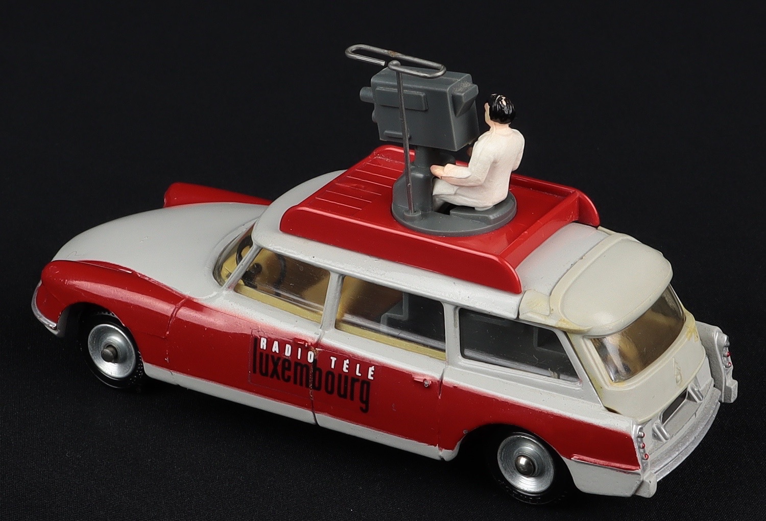 French Dinky Toys 1404 Citroen ID19 Estate Car 'Radio Tele Luxembourg ...