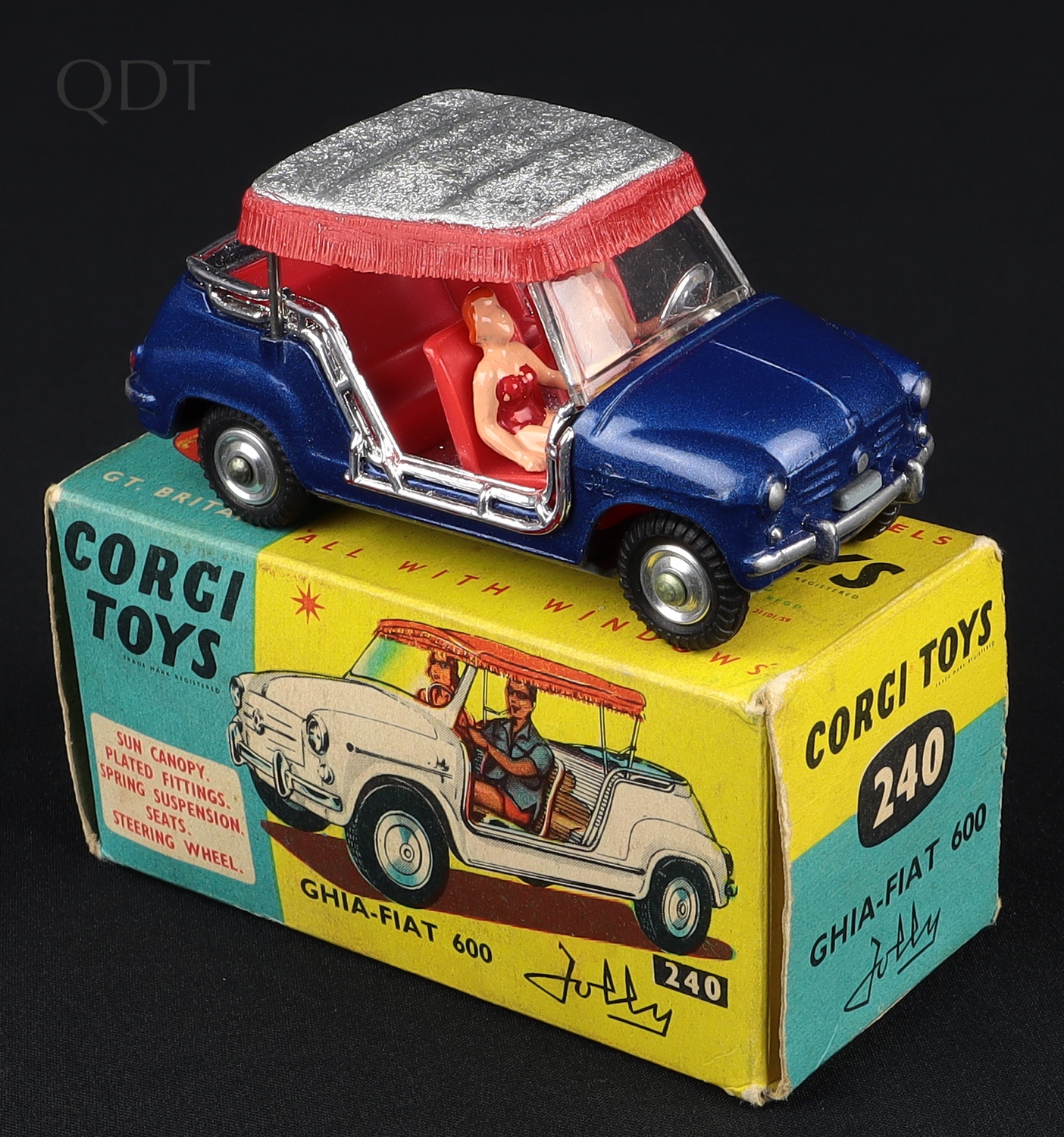Corgi Toys 240 Fiat Jolly - QDT