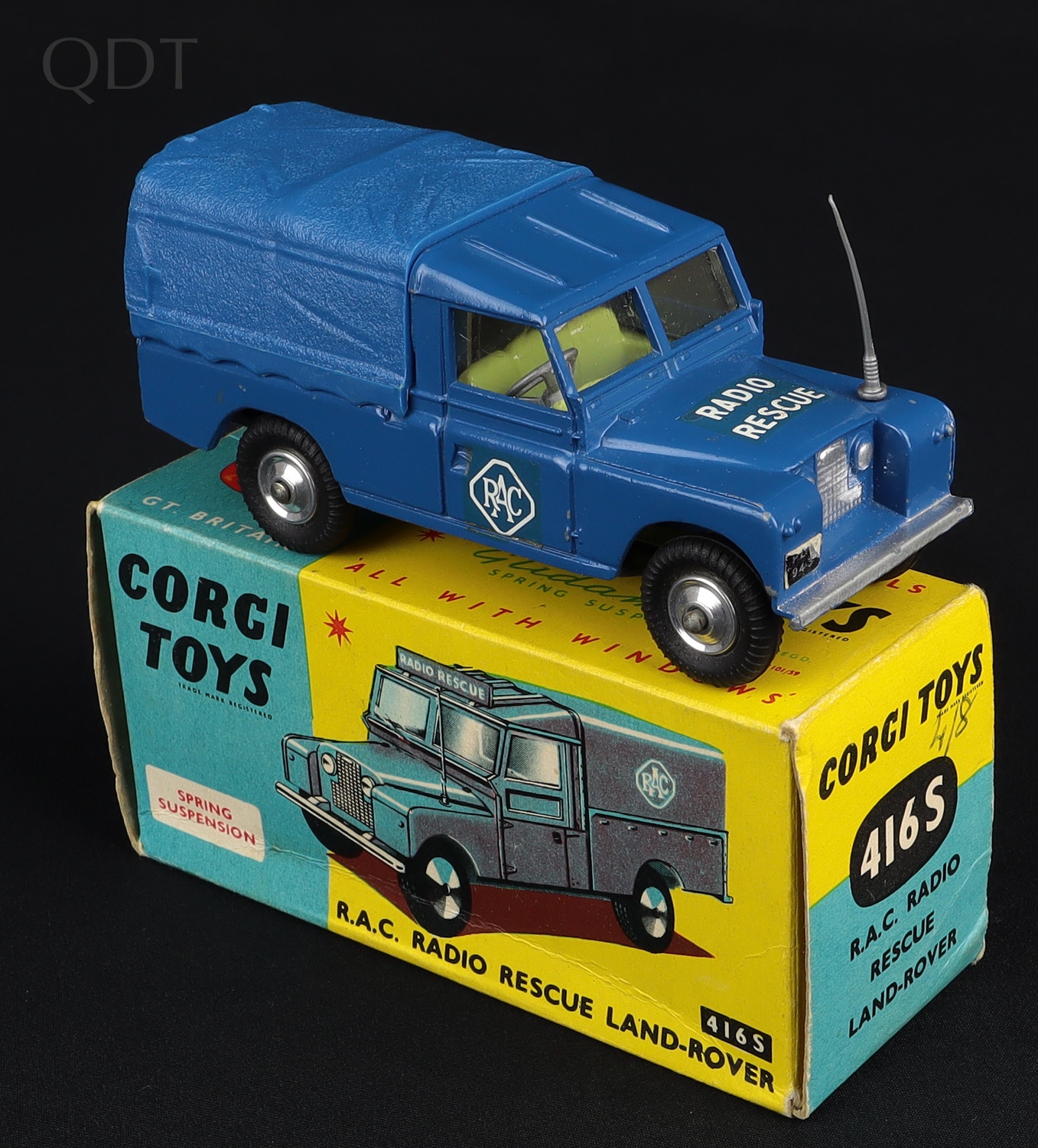 Corgi Toys 416S R.A.C. Rescue Land-Rover - QDT