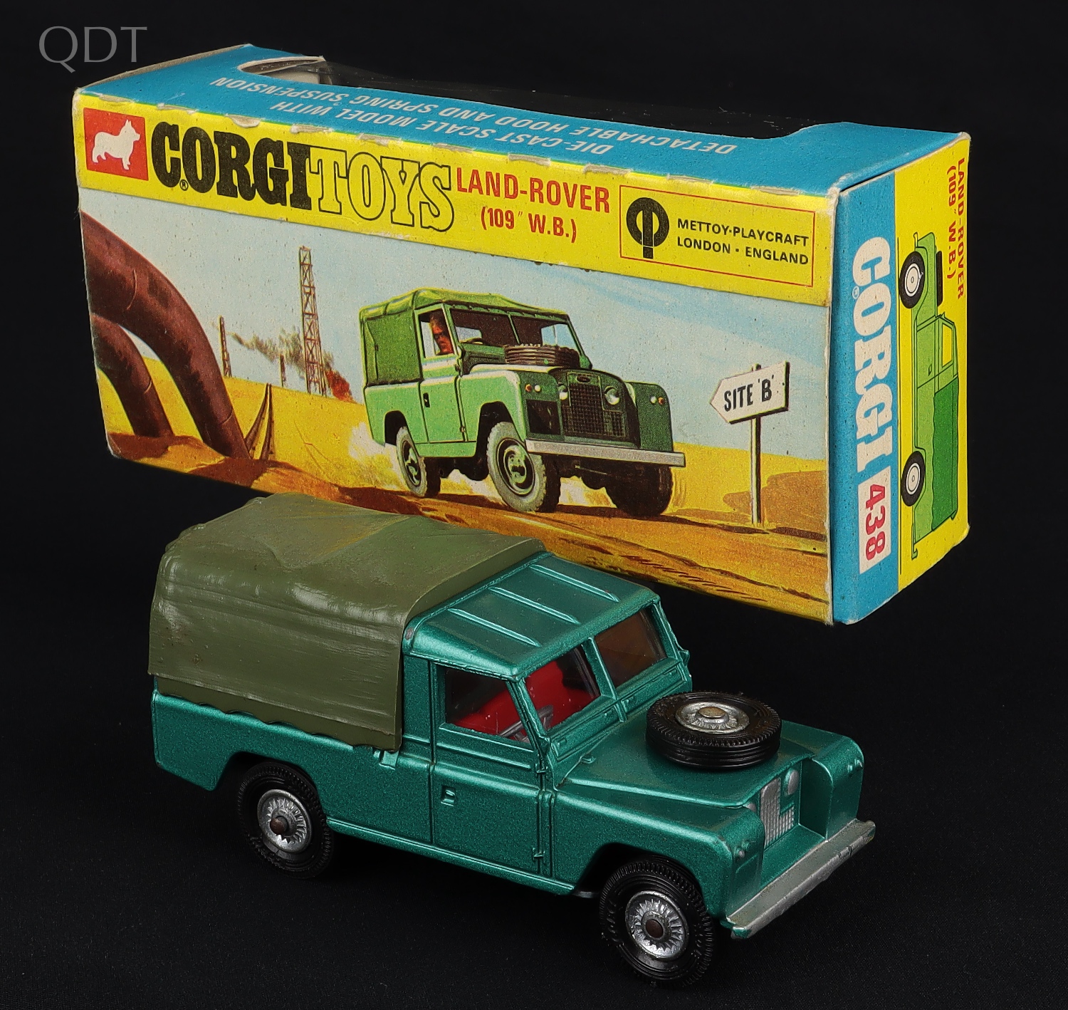 Corgi Toys 438 Land Rover - QDT