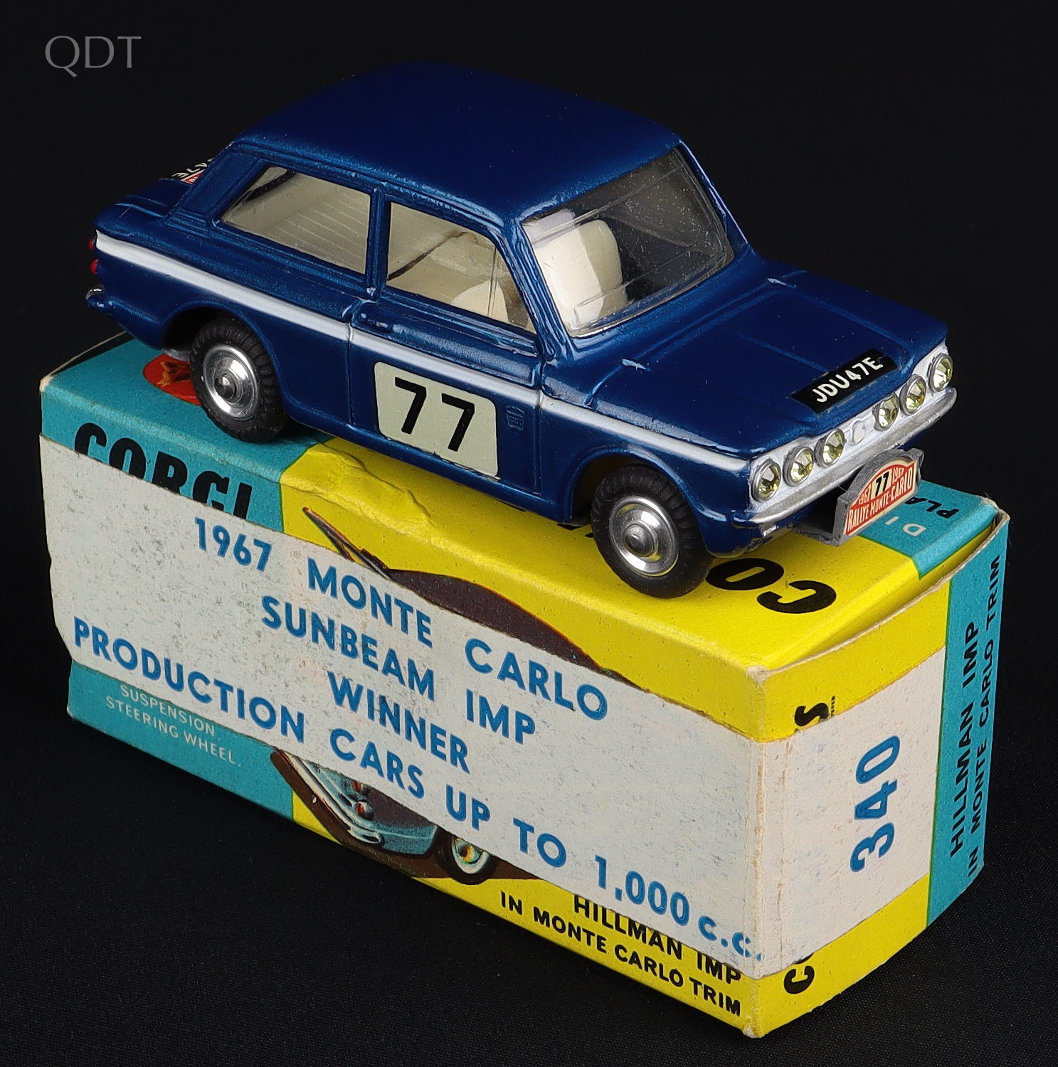 Corgi Toys 340 Monte Carlo Sunbeam Imp - QDT