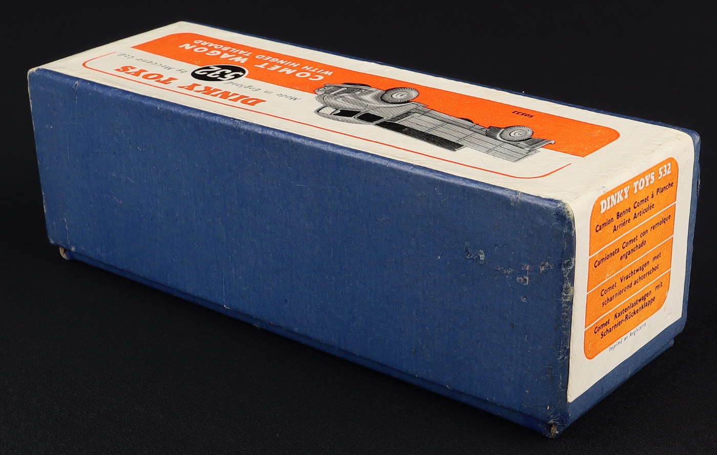 Empty Box for Dinky Toys 532 Comet Wagon with Hinged Tailboard - QDT